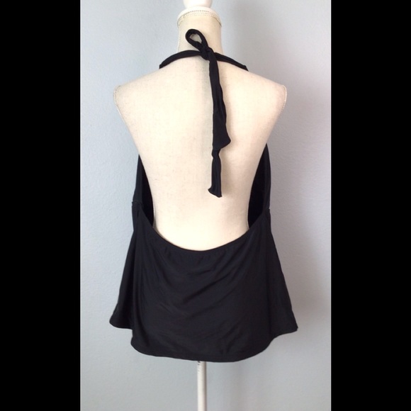 Catalina | Swim | New Catalina Black Halter Style Tankini Swim Top ...